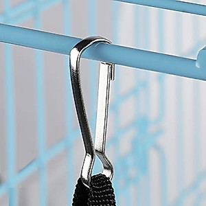 Fuerlun Small Animal Bed & Hammock, Small Pet Three-Layer Hammock for Cage, Durable Soft Plush Warm Hanging Bed & Hideout for Guinea Pig, Hamster, Ferret, Parrot