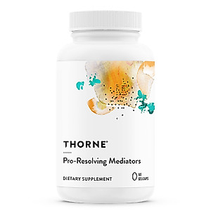 THORNE Pro-Resolving Mediators - Combines Pre-Resolving Mediators with EPA and DHA - Supports a Balanced Inflammatory Response and Healthy Brain Structure - 60 gelcaps