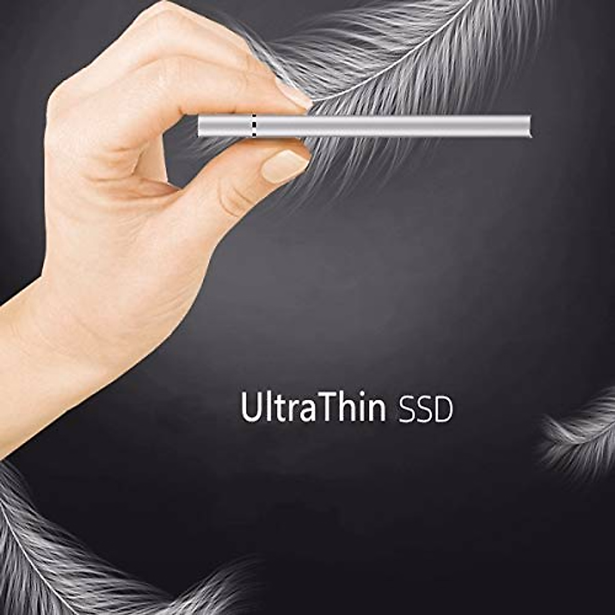 VDSOIUTYHFV 1.8 Inches External Hard Drive Portable HDD, USB 3.1, SSD High Speed Mobile Solid State Drive 2TB 1TB 480-520（MB/s）