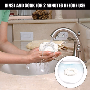 8pcs Pet Fountain Filters, Transparent Cat Water Fountain Filter with 8 Filtration Replacement Pre-Filter Sponges Cat Fountain Filters Compatible for Veken 95oz Pet Cat Dog Water Dispenser