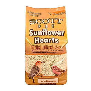 Scott Pet Sunflower Hearts/Chips 8LB