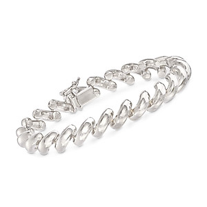Ross-Simons Italian Sterling Silver San Marco Bracelet. 8 inches