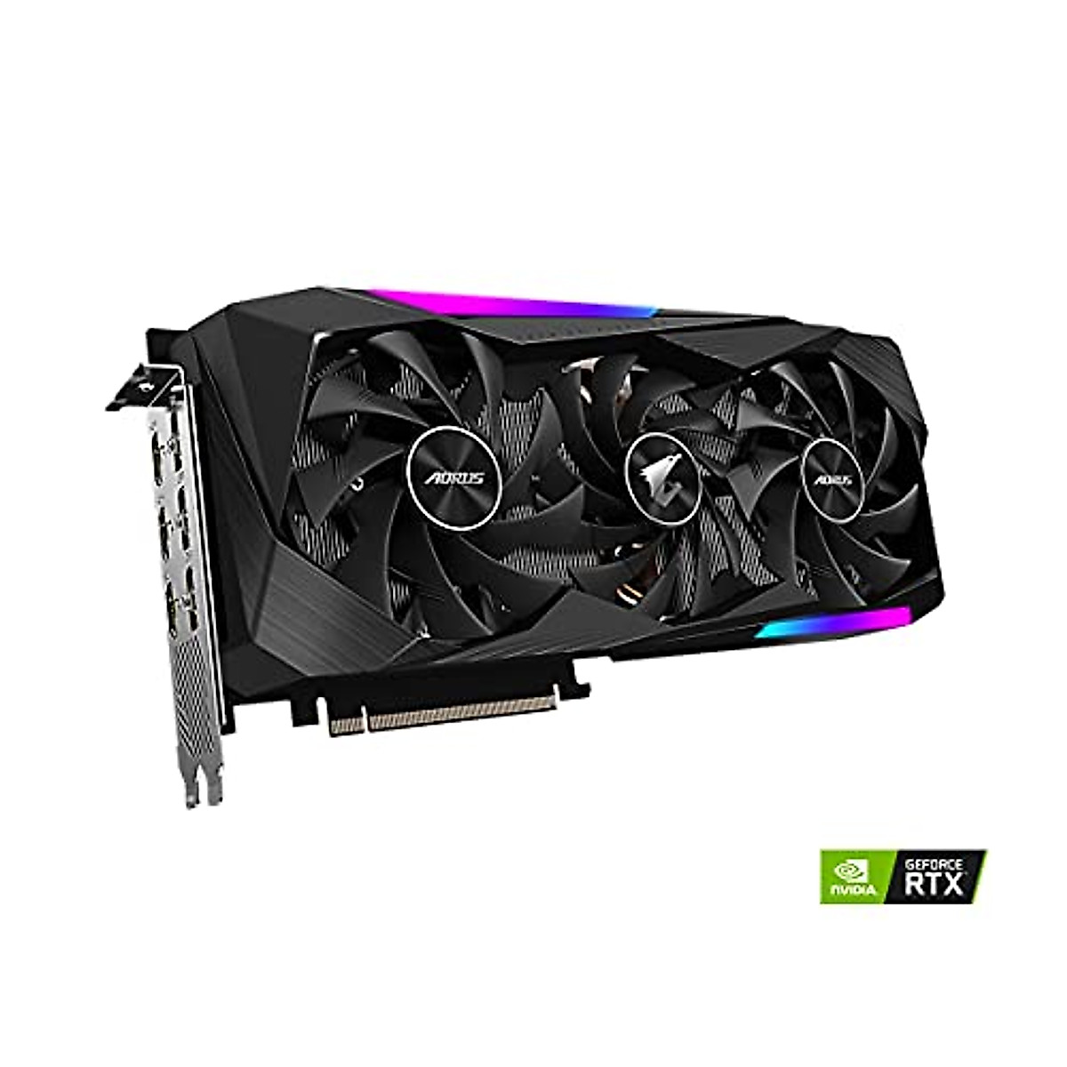 GIGABYTE AORUS GeForce RTX 3070 Master 8G Graphics Card, 3X WINDFORCE Fans, 8GB 256-bit GDDR6, GV-N3070AORUS M-8GD REV2.0 Video Card