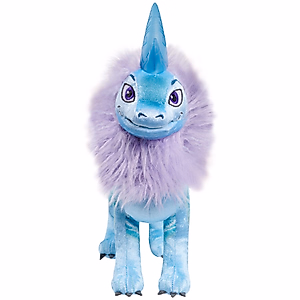 Disney Raya and the Last Dragon Talk & Glow Sisu Plush Stuffed Animal Dragon with Lights and Sounds, Officially Licensed Kids Toys for Ages 3 Up by Just Play