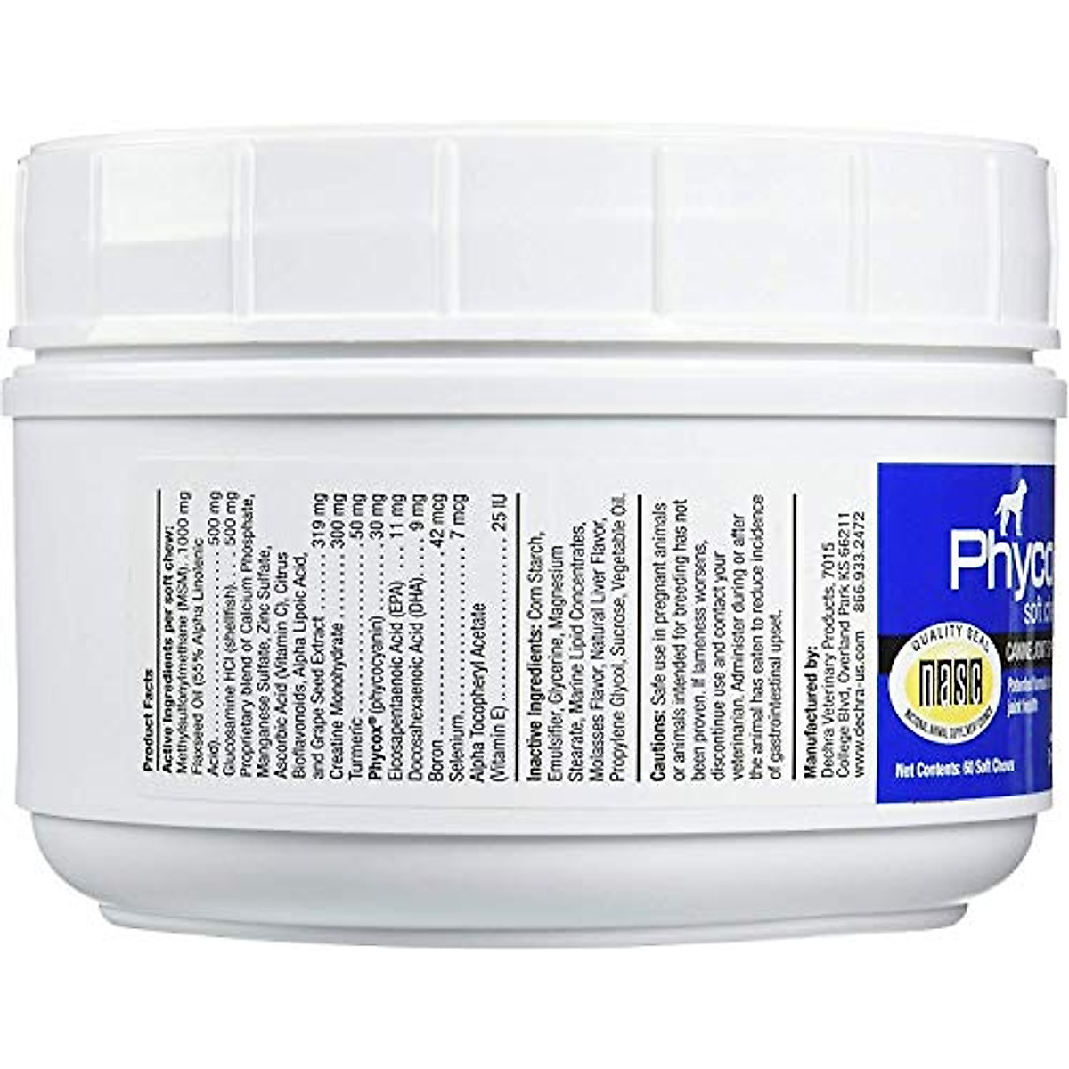 Dechra Phycox Soft Chews, Joint Supplement for Dogs (60ct)