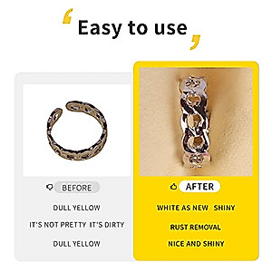 CATIFLIN 100pcs Premium Jewelry Cleaning Cloth, Silver Polishing Cloth Individually Wrapped, for Sterling Silver, Gold, Brass, Silverware, Coin, Ring, Watch and More (Yellow, 3.15" x 3.15")