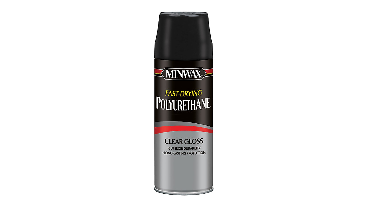 Minwax Fast Drying Polyurethane Spray - Durable Gloss Finish