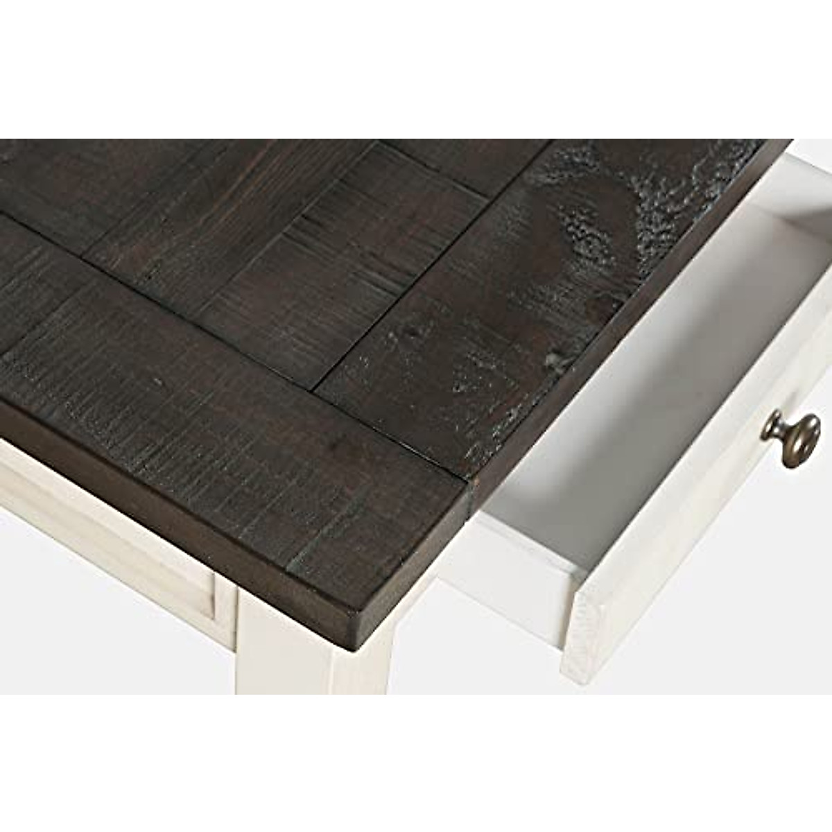 Jofran Madison County Reclaimed Pine USB Charging Farmhouse Desk