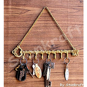 Stonkraft Key Stand Key Holder, Keys Hanger Hook, Wall Key Holder, Key Stand, Keys Rack Hook, Key Hanging Hooks (12")