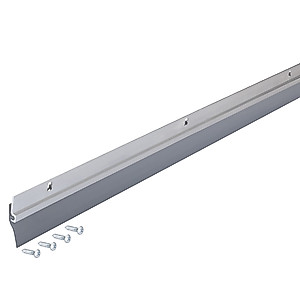 M-D Building Products 5090 Standard Fin Door Sweep DV-1, 36-Inch, Silver, Aluminum