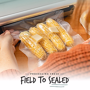 Avid Armor Vacuum Seal Rolls, Vac Seal Bags for Food Storage, Meal Saver Freezer Vacuum Sealer Bags, Sous Vide Bags Vacuum Sealer, Non-BPA Vacuum Sealer Bags, 11 inches by 50 feet, Pack of 2