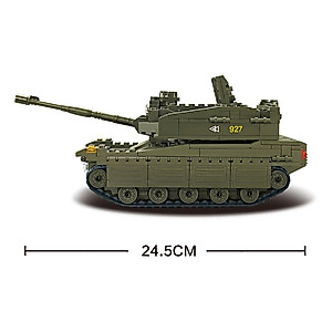 Sluban Merkava Tank 344 Pieces Building Blocks Set