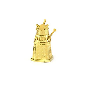 Metal Earth Doctor Who Dalek Gold 3D Metal Model Kit Fascinations