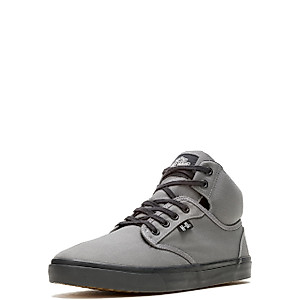 Harley-Davidson Men's Wrenford Canvas Motorcycle Casual Sneaker, Grey, 9