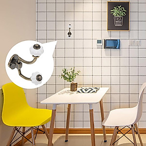 2pcs Pumpkin Metal Wall Coat Hook Rustic Vintage Antique Mounted Wall Hook for Towels Coat Bag Scarf Cap Hat Key Farmhouse Mudroom Closet Bathroom