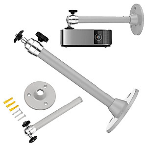 HomeSoGood 360° Universal Wall Ceiling Mount Bracket, Mini DLP LCD Video Projector Holder Stand