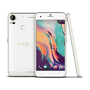 HTC Desire 10 Pro D10i 64GB Polar White, 5.5 Inch, Dual Sim, GSM Unlocked International Model, No Warranty