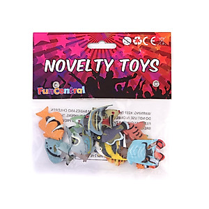 Fun Central 24 Pieces - Mini Tropical Fish Party Favor, Fish Figure for Kids - Assorted Styles