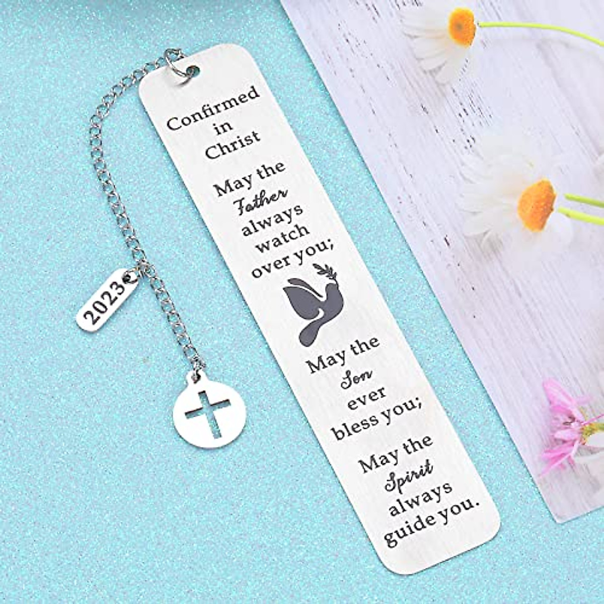 Baptism Gifts for Girl Boys Religious Gifts for First Communion Christening Gifts for Goddaughter Godson Godchild Baby Girl Adult Baptism Gifts for Women Men Friends Catholic Gifts Religious Bookmarks