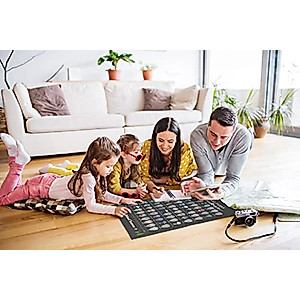 National Parks Scratch Off Map of United States Poster [Charcoal Grey], ALL 63 Parks, US Travel Map Print, USA Gift for Travelers Road Trip Adventure Journal, Fits 12”x16” frame by Bright Standards