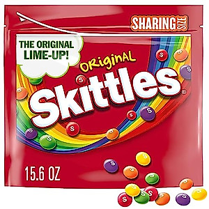 SKITTLES Original Chewy Summer Candy Sharing Size, 15.6oz