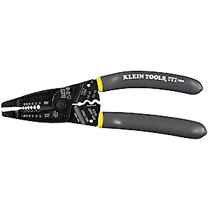 Klein Tools 1009 Multi Tool, Wire Stripper, Crimping Tool, Wire Cutter, Long-Nose Multi-Purpose Electrician Tool