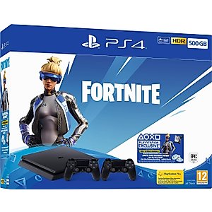 Fortnite Neo Versa 500GB PS4 Bundle with Second DualShock 4 Controller (PS4) (PS4)