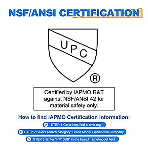 GOLDEN ICEPURE 5 Micron 4.5" x 10" Whole House Sediment Water Filter Compatible for GE GXWH30C GXWH35F, Plumber W10-PR, Culligan RFC-BBSA, W15-PR, Culligan HD-950, WFHD13001B 2PACK
