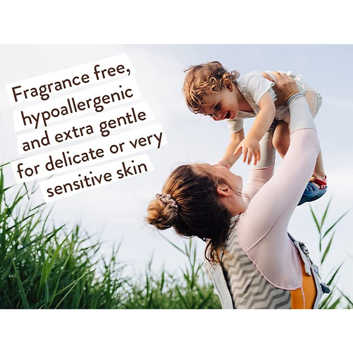 Babo Botanicals Sensitive Baby Fragrance-Free Miracle Cream - Face & Body Moisturizer - For Sensitive Skin - Calendula, Shea Butter, Coconut Oil - EWG Verified - Fragrance-Free - For Babies & Kids