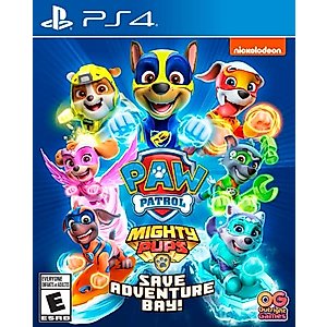 Paw Patrol Mighty Pups Save Adventure Bay - PlayStation 4