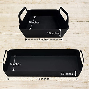 5 Pcs Silicone Sheet Pan Divider, Easy To Clean Nonstick Pan Set for Cooking | Silicone Baking Pans for Oven and Air Fryer | Baking Pans Set for Kitchen |BPA Free Silicone Baking Pan Organizer