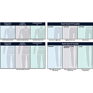 Cherokee Scrubs for Women Mock Wrap Top with 3 Pocket, Back Princess Seams WW610, L, Teal Blue