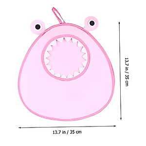 FELTECHELECTR 1pc Infant Toy Bathtub Toys Bath Toy Suction Cup Mesh Bag Baby Bath Toys Storage Bath Net Mesh Bags Toy Storage Container for Bathroom Cartoon Net Storage Bath Storage Bags Pink
