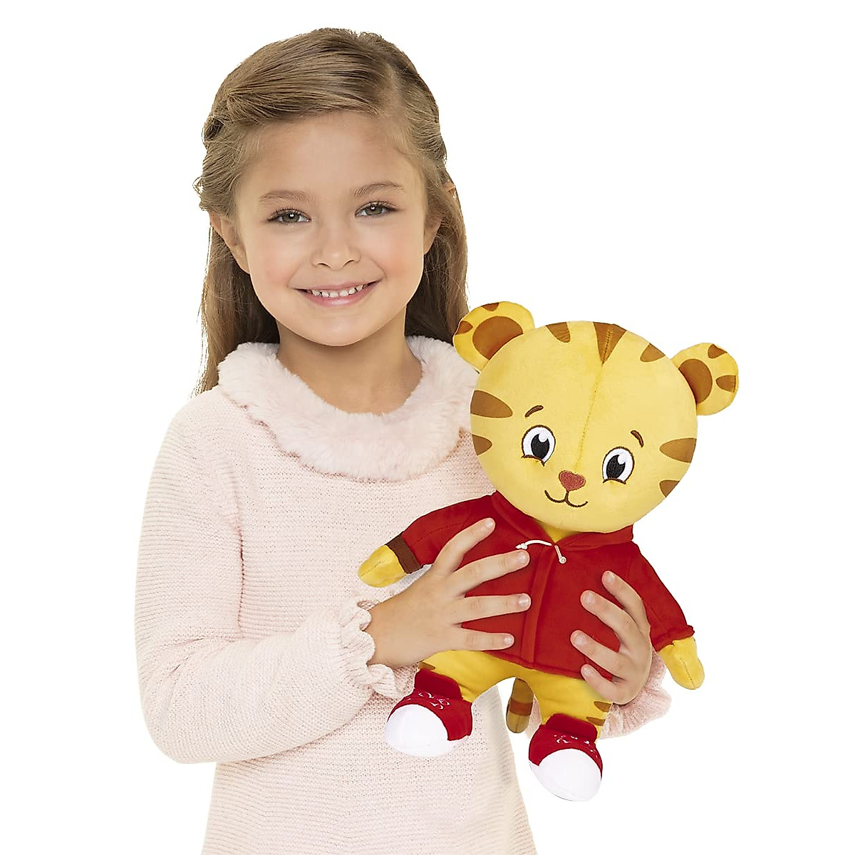 Daniel Tiger's Neighborhood Cuddle Up Daniel Tiger 10th Anniversary Plush Toy- 12 Inches Tall!