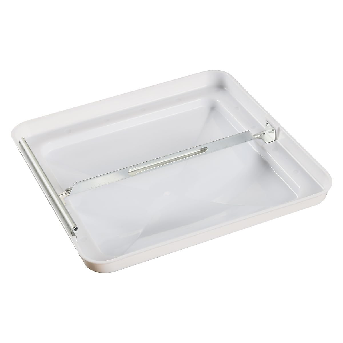 LQKUMJG 14" Universal RV Roof Vent Cover Waterproof Vent Lid Replacement for Camper Trailer Motorhome (White 1 Pack)