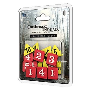 Renegade Game Studios Outbreak Undead 2ND Edition Gamemaster's Tokens