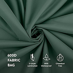 Zober Premium Christmas Tree Storage Bag - Fits Up to 9 ft Tall Artificial Disassembled Trees, Durable Handles & Sleek Dual Zipper - Holiday Xmas Bag Made of Tear Proof 600D Oxford - 5-Year Warranty