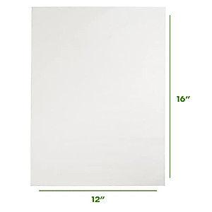 [12 x 16 Inch - 200 Count] Precut Baking Parchment Paper Sheets Non-Stick Sheets for Baking & Cooking - White