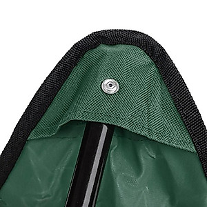 Folding Tripod Chair, Portable Lightweight Folding Tripod Fishing Camping Stool for Outdoor Camping Walking Hunting Hiking Fishing Travel(Green-L) Folding Tripod Stool Folding