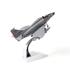 NUOTIE 1/72 A-4 Skyhawk Attack Pre-Build Diecast Metal Aircraft Model Kits U.S. Marine Corps Replica Military for Display Collection or Gift（VMA-242 1st Maw）