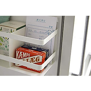 YAMAZAKI home Storage Basket, White