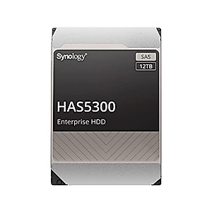 Synology HAS5300 HAS5300-12T 12 TB Hard Drive - 3.5" Internal - SAS (12Gb/s SAS)