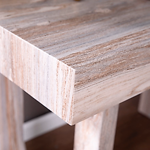 YLEOOB 45 inch Artificial Marble Table, Home Computer Table, Small Desk, Office Desk, Suitable for Living Room and Bedroom