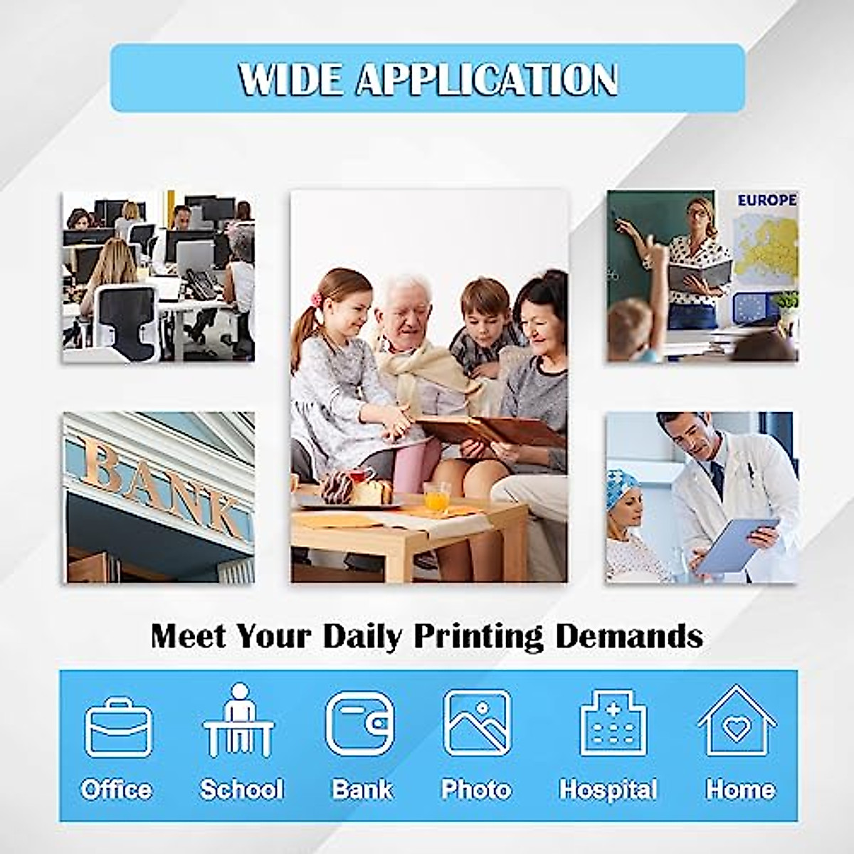 ASEKER Compatible 6510 6515 Waste Toner Box 108R01416 for Xerox Phaser 6510 6510N WorkCentre 6515 6515N 6515DN VersaLink C500 C505 C600 C605 Printer Waste Toner Collector Container 30K Pages