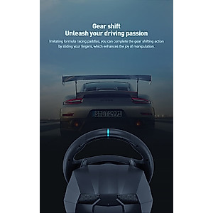 PXN V9 PC Steering Wheel with Pedals and Shifter 270/900 Degree Gaming Racing Wheel for PC,PS4,PS3,Xbox One, Xbox Series X/S,N-Switch (NOT Support Mac/PS5)