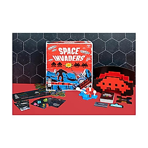 Buffalo Games - Space Invaders Game - Dexterity Launch Game - Great for Game Night - Cooperative Gameplay - Based on Video Game