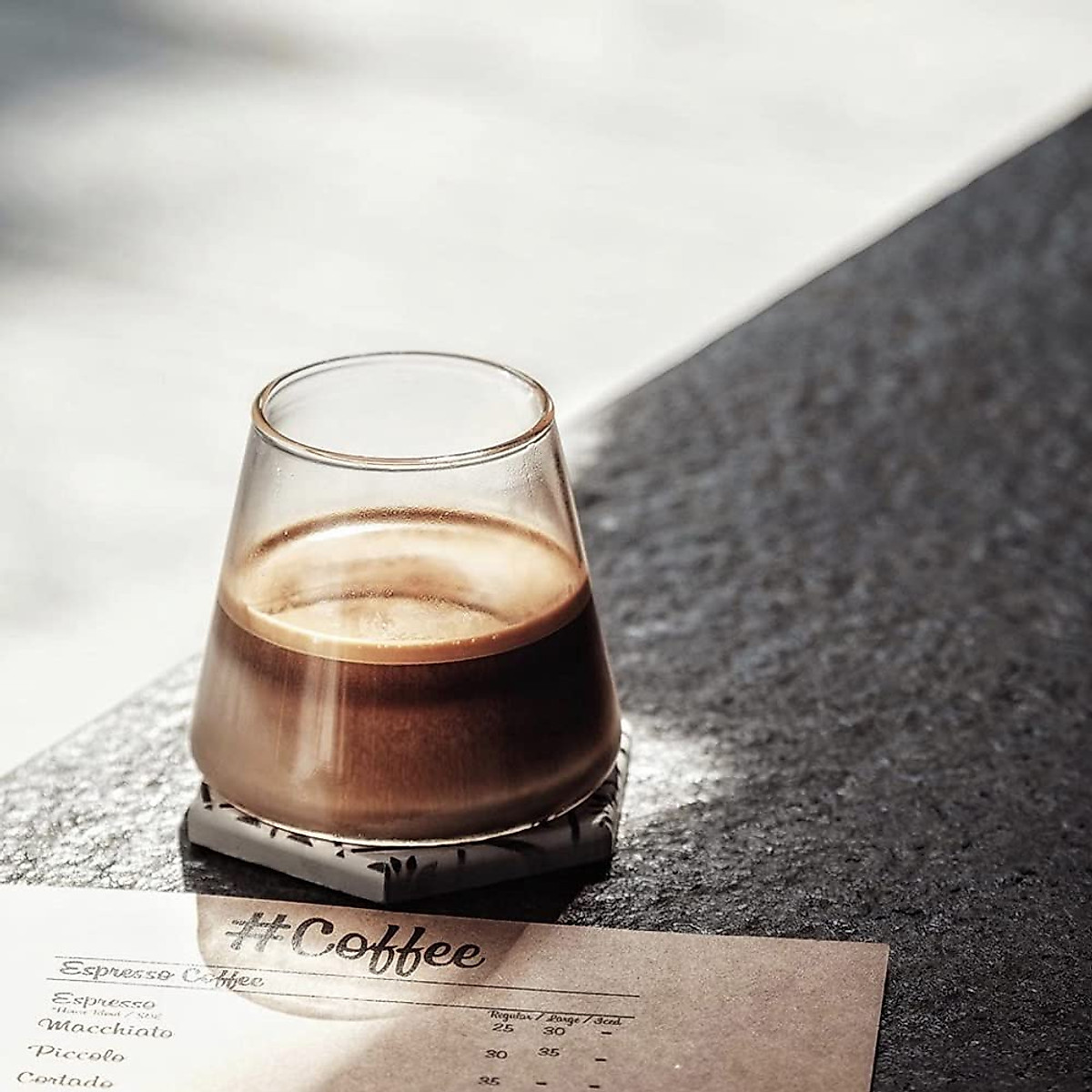 URMAGIC 3 Pcs Clear Glass Cups,9 Oz Mount Fuji Shape Beer Glasses,Beverages Glasses,Drinking Glasses,Cocktail Glass,Whiskey Glass,Milk Cup,Tea Cup,Wine Glass,Water Glasses,Juice Glasses