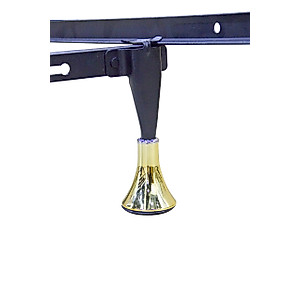 Kings Brand Gold Bed Frame Glides Legs to Replace Wheels, Set of 4