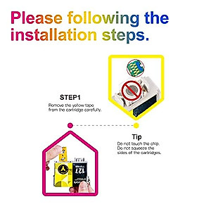 Uniwork High Yield Remanufactured 127 Ink Cartridge Replacement for Epson 127 T127 Ink for Workforce 545 845 645 WF-3540 WF-3520 WF-7010 WF-7510 WF-7520 NX530 NX625 Printer, 10 Pack