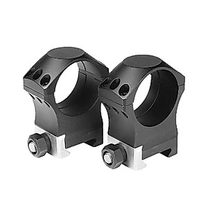 Nightforce X-Treme Duty Ultralite 7075-T6 Hard-Anodized Aluminum 30mm 1.125" Screw Scope Ring Set, High